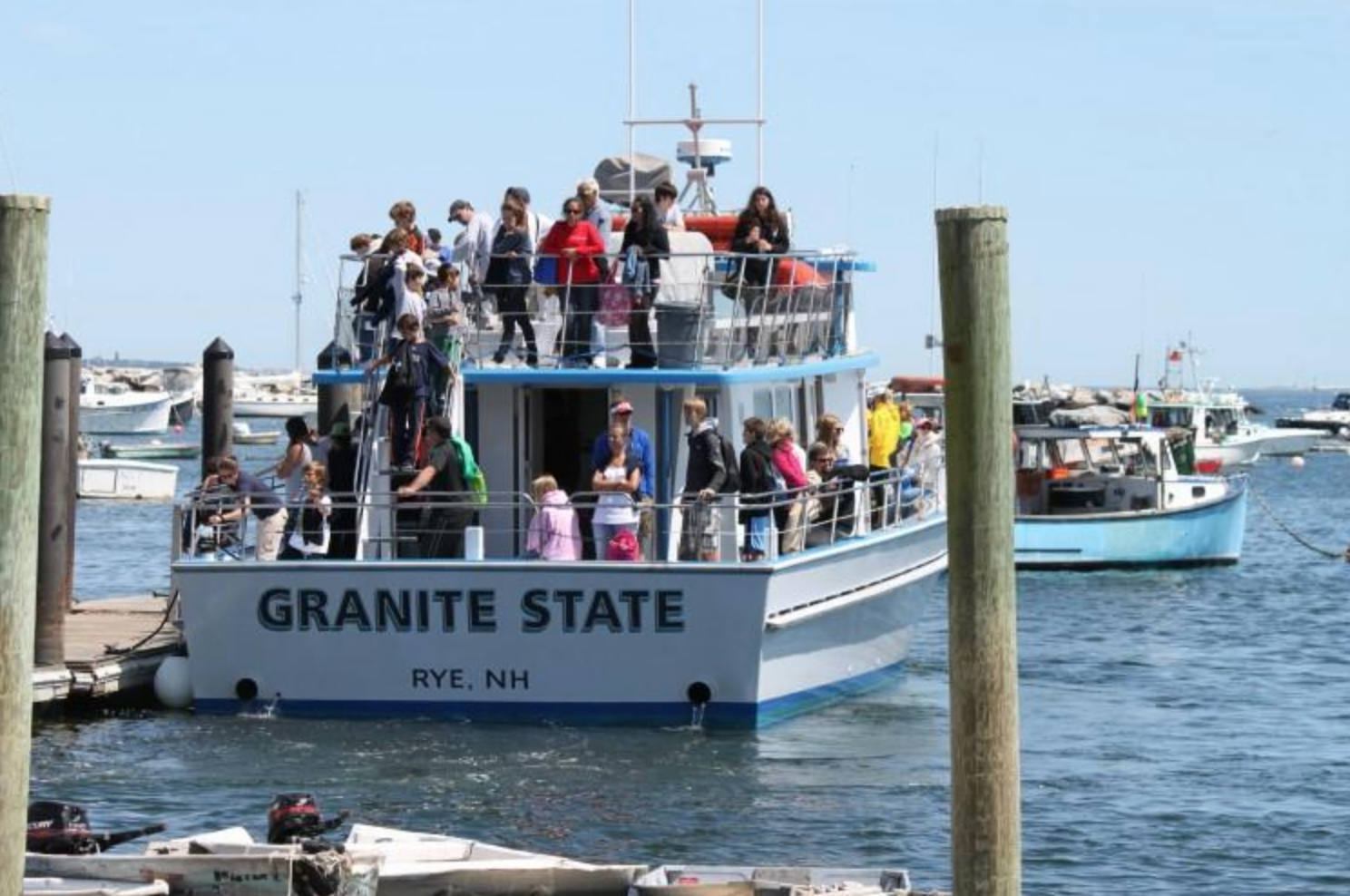 The Boat – Granite State Whale Watch Rye, New Hampshire